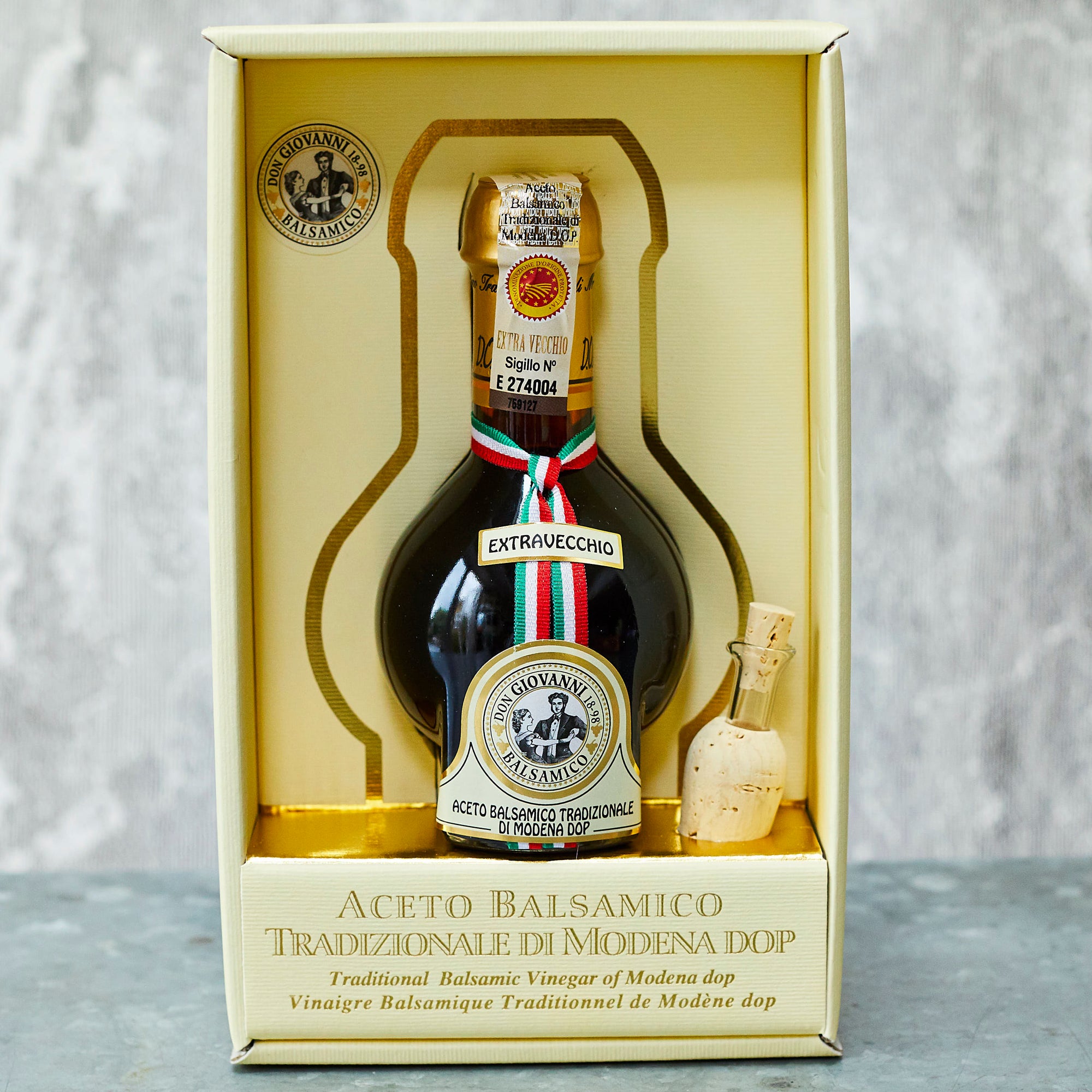 Don Giovanni Traditional Balsamic Vinegar of Modena DOP (25 years ...